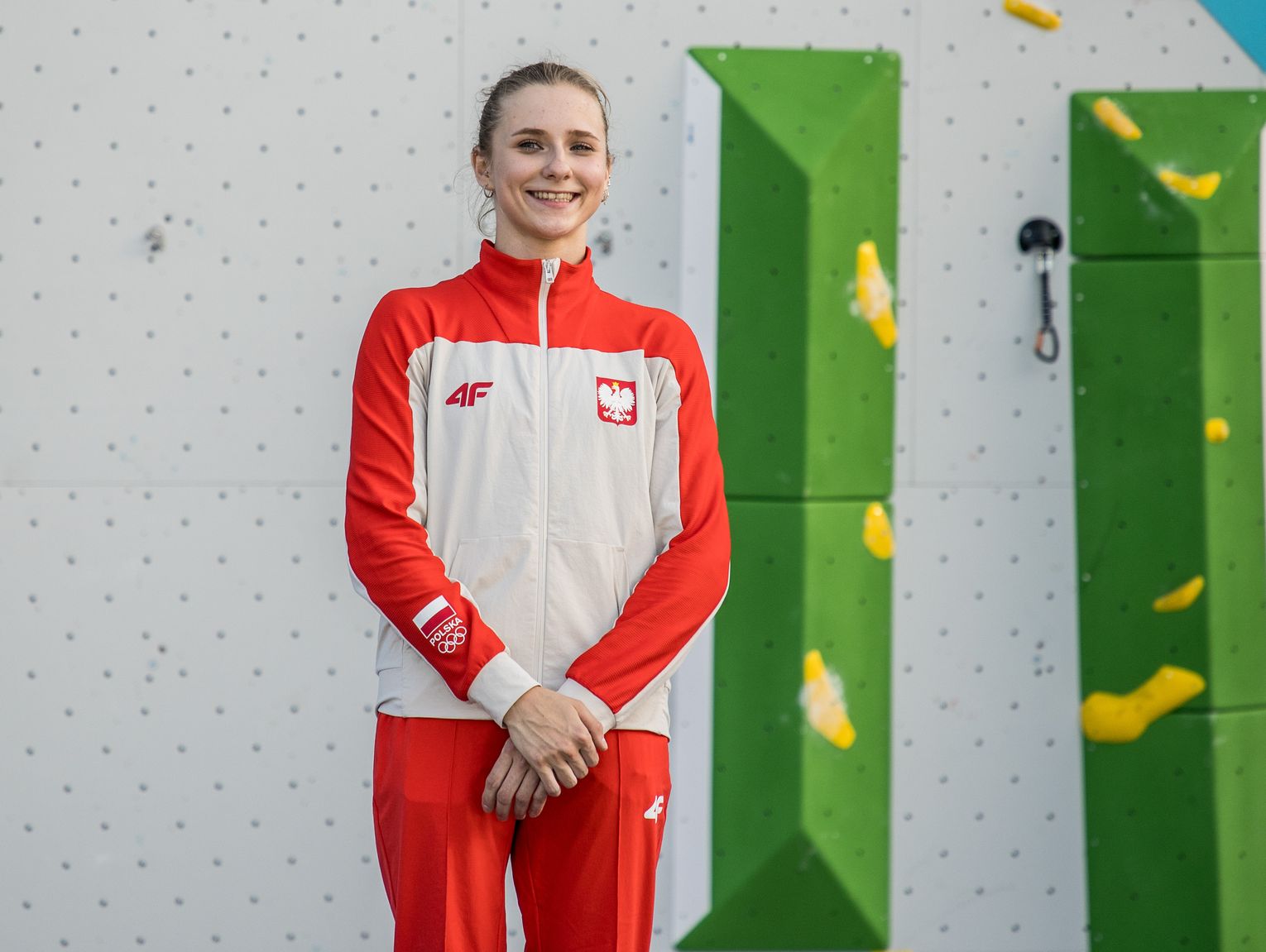 Natalia Kałucka na ściance radzi sobie równie dobrze, co na studiach