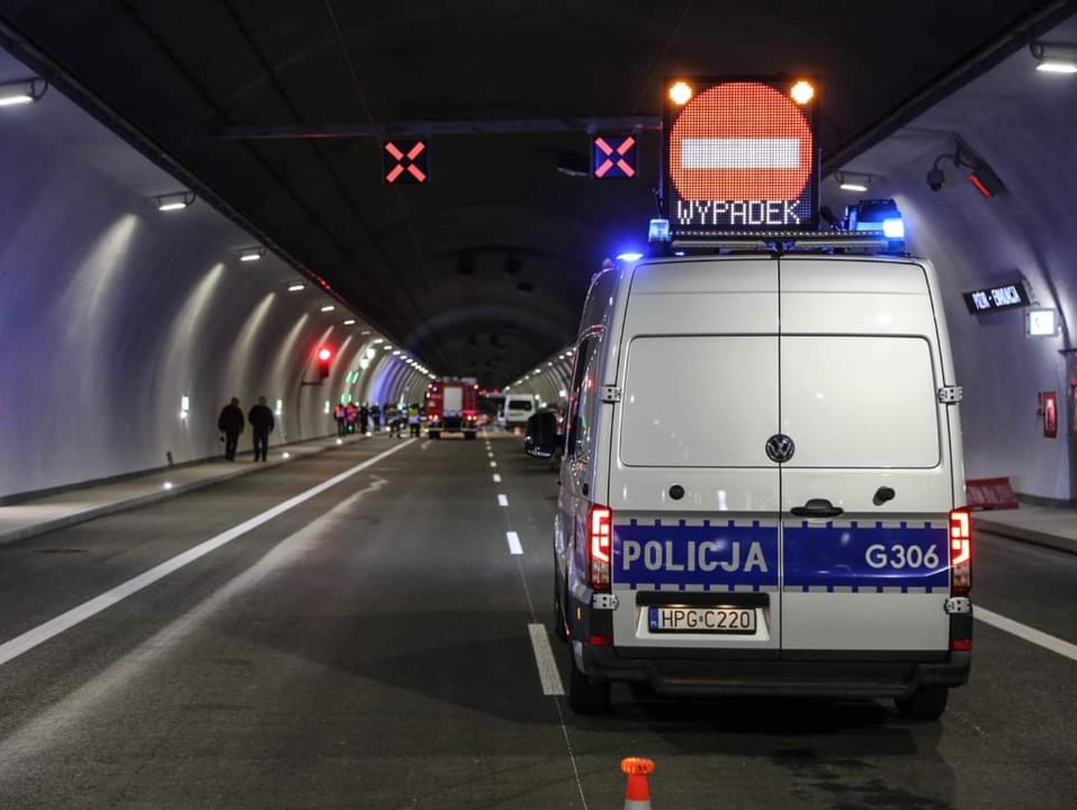 We wtorek 12 grudnia tunel pod Luboniem Małym będzie zamknięty